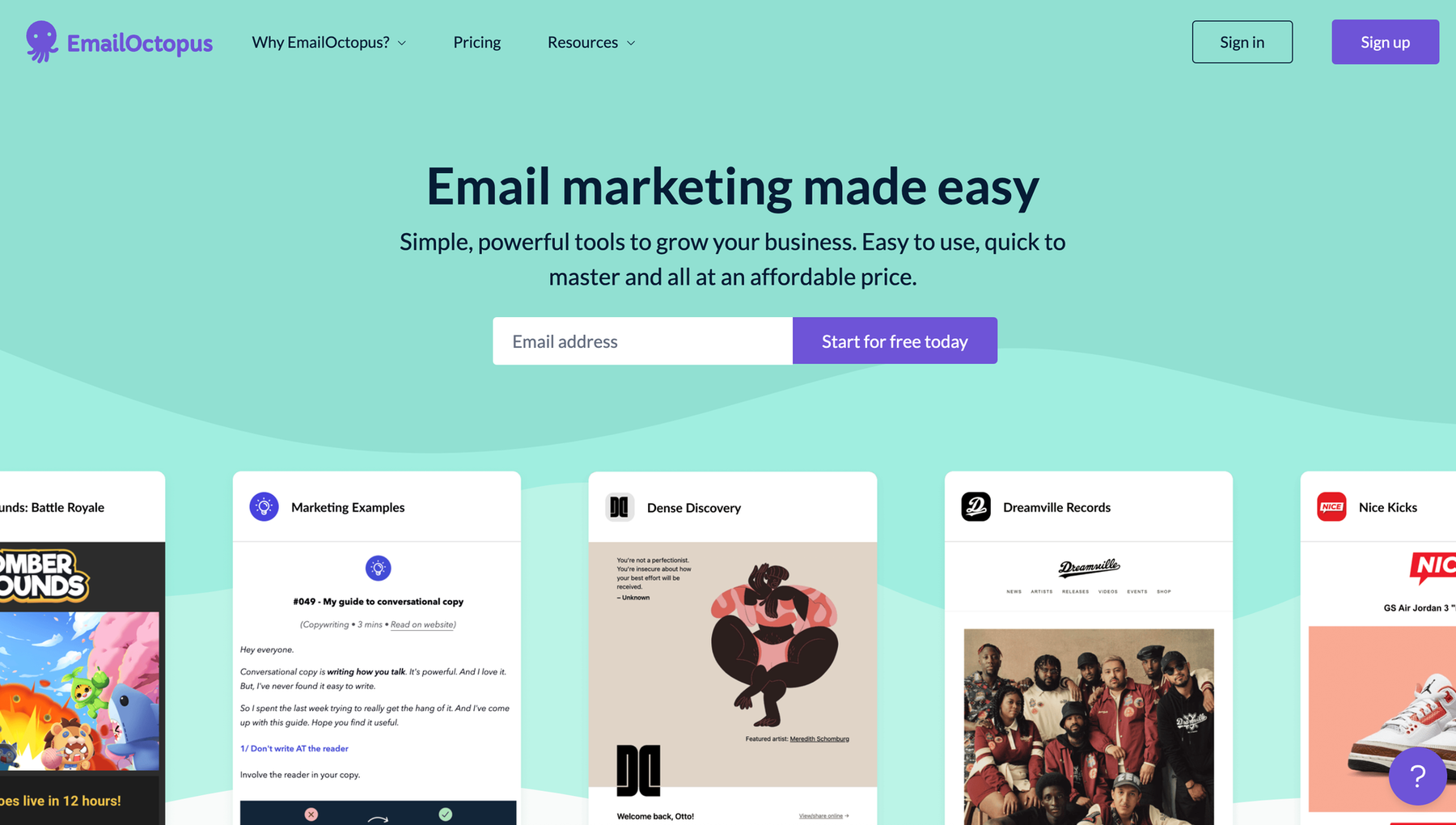 Top 10 Email Octopus Alternatives